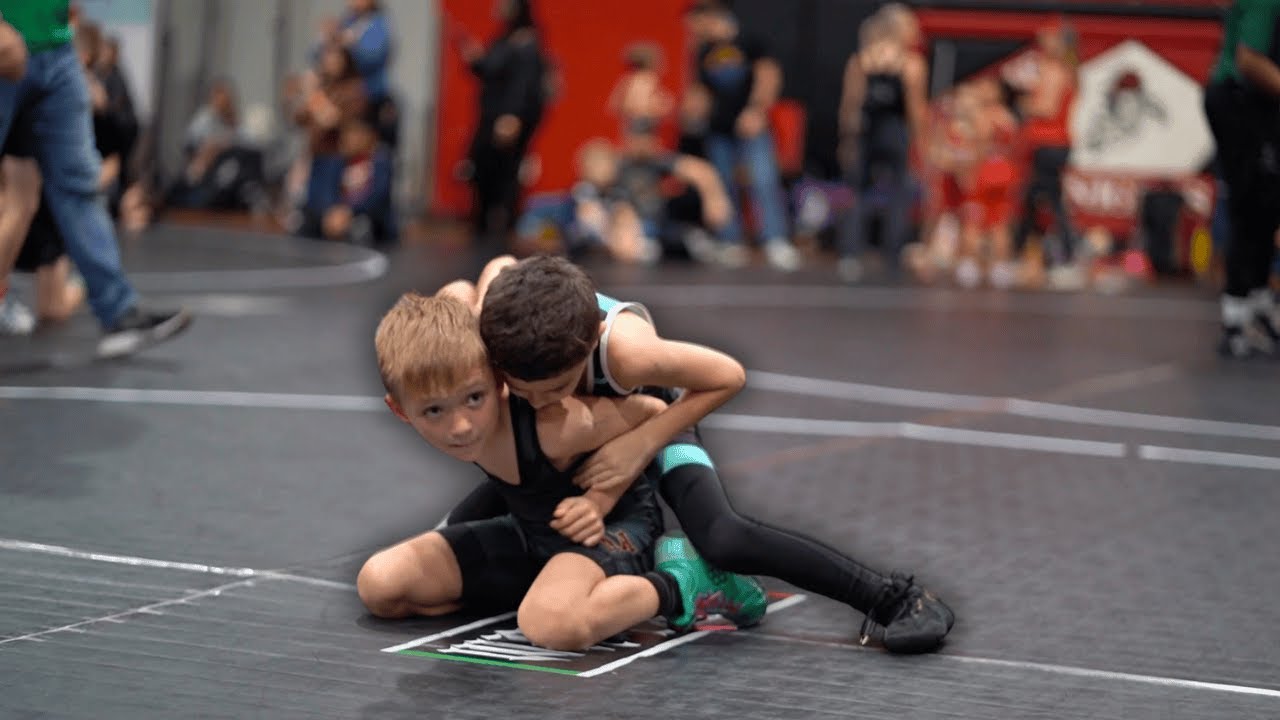 🔥 Jesse Sharp vs. Benjamin Willard Jr. - 8U Rookie 55 - Wrestling Match ...