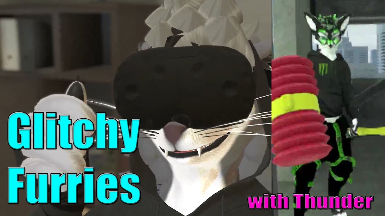 Furries Glitching in VRChat - YouTube