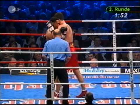 Wladimir Klitschko Vs Danell Nicholson 20 12 2003 - YouTube