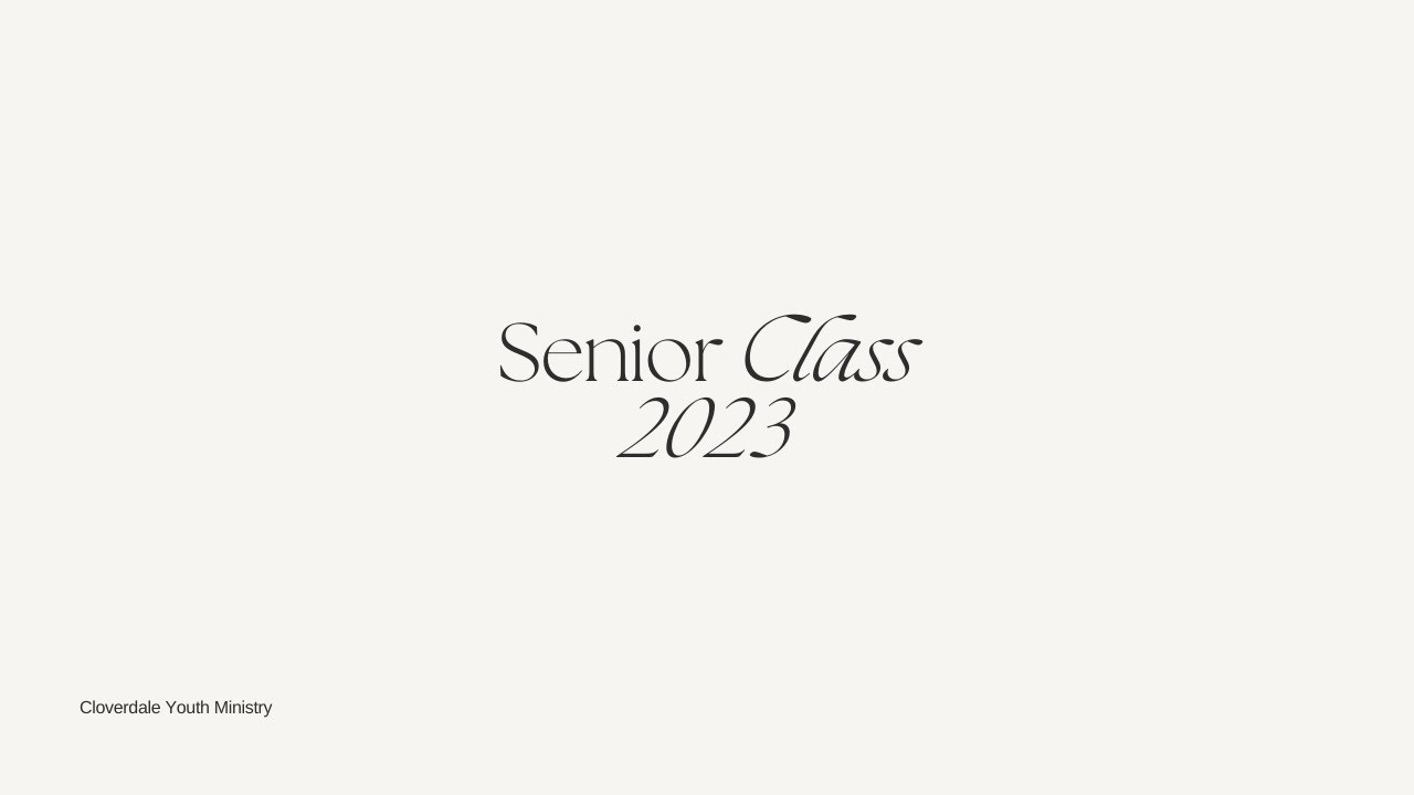 Senior Class 2023 YouTube senior-class-2023-youtube