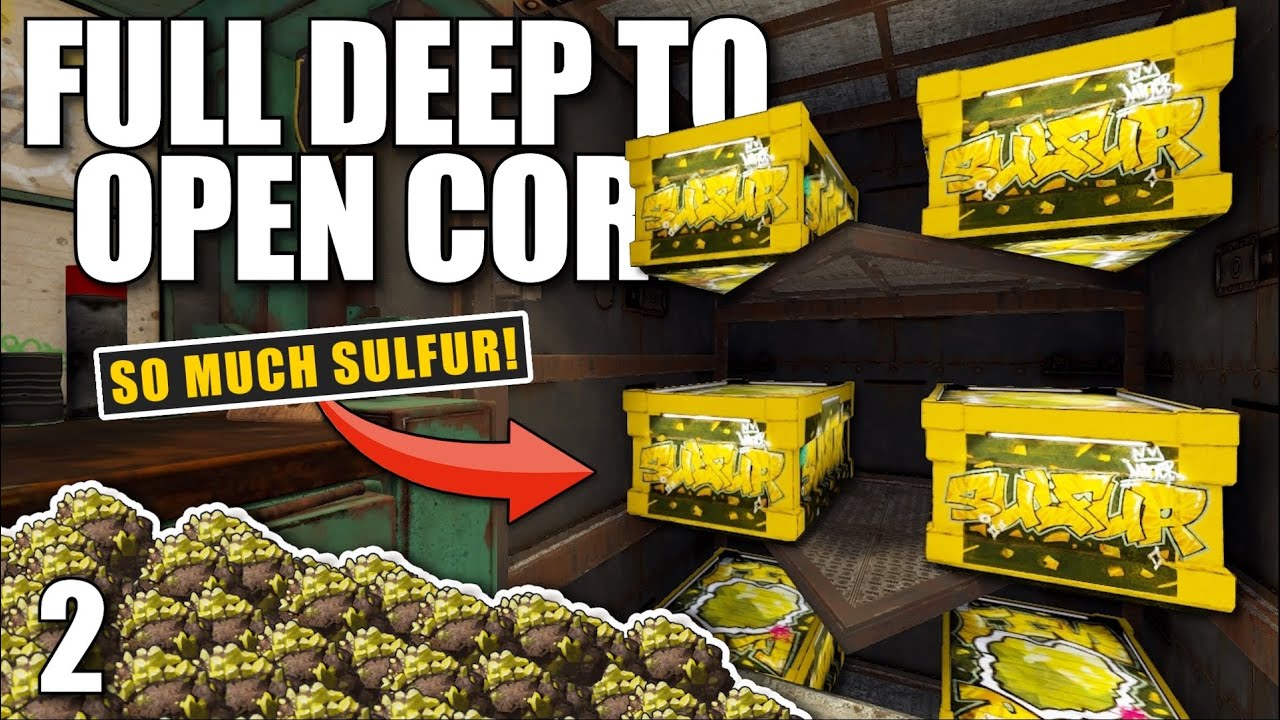 I WENT FULL DEEP TO OPEN CORE ON THIS CLAN | Solo Rust - YouTube