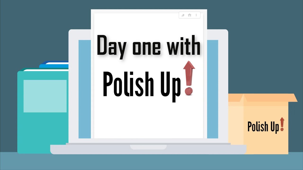 Learning Polish words with Polish Up: Day 1 - YouTube