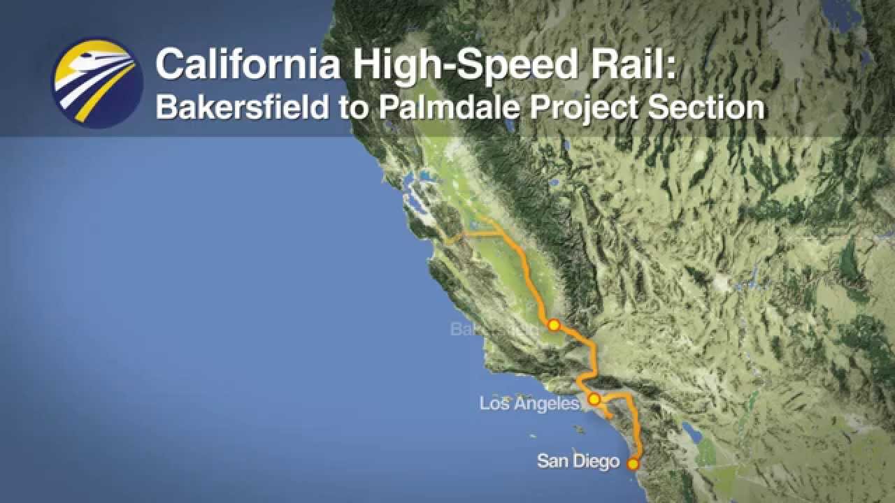 Bakersfield to Palmdale Project Section Animation - YouTube