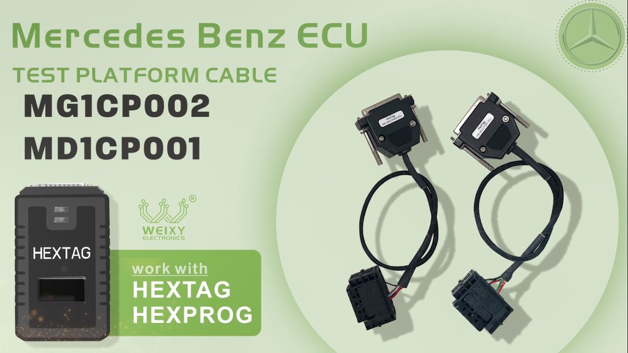 Mercedes-Benz MG1CP002 | MD1CP001 ECUs test platform cable work with ...