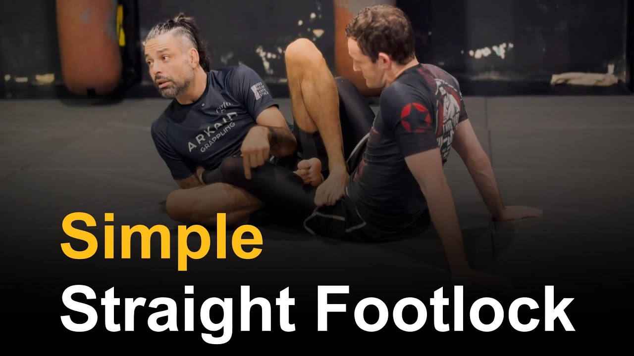 Mastering the Straight Foot Lock | Saga Seminars - YouTube