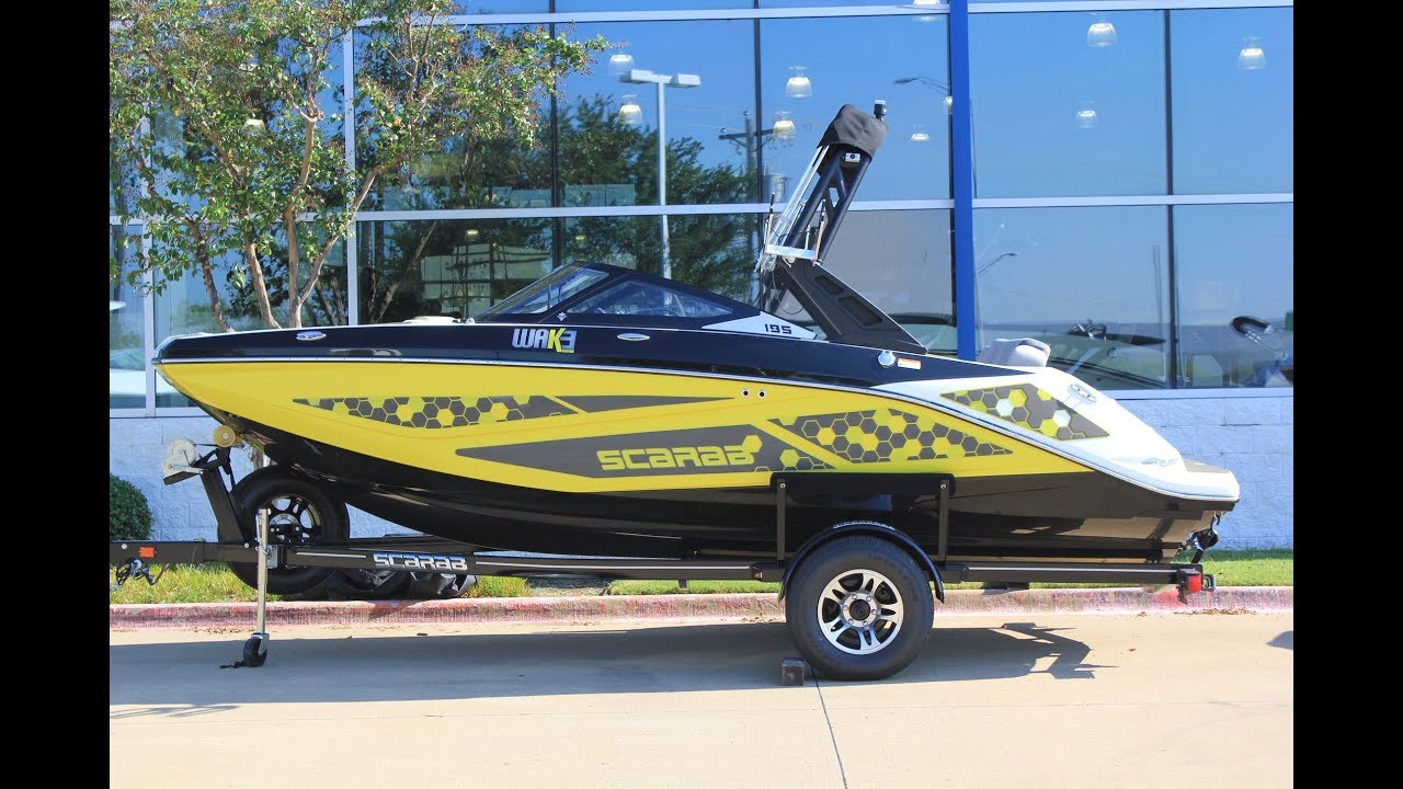 2020 Scarab 195 ID For Sale at MarineMax Dallas - YouTube