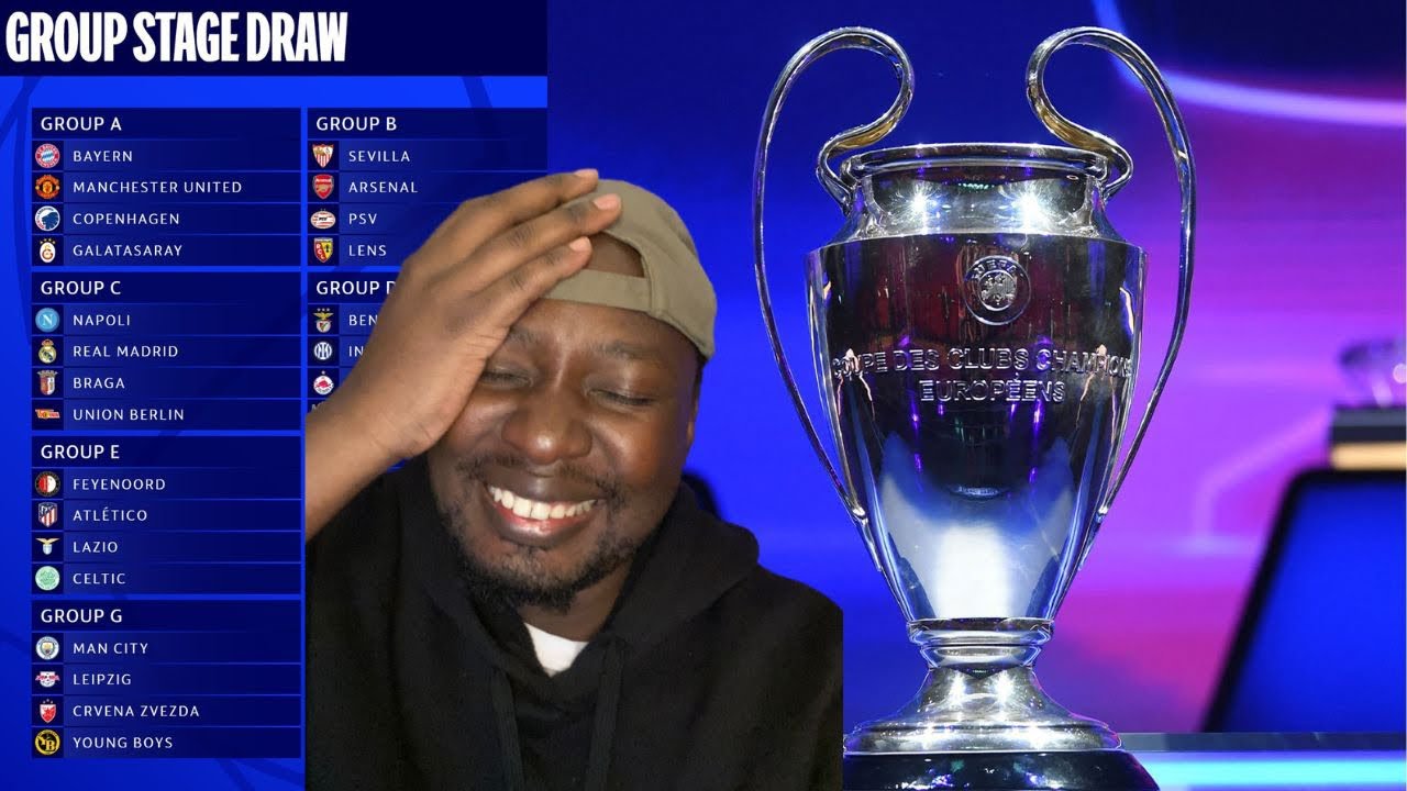 UEFA Champions League Draw. Group of Death… - YouTube
