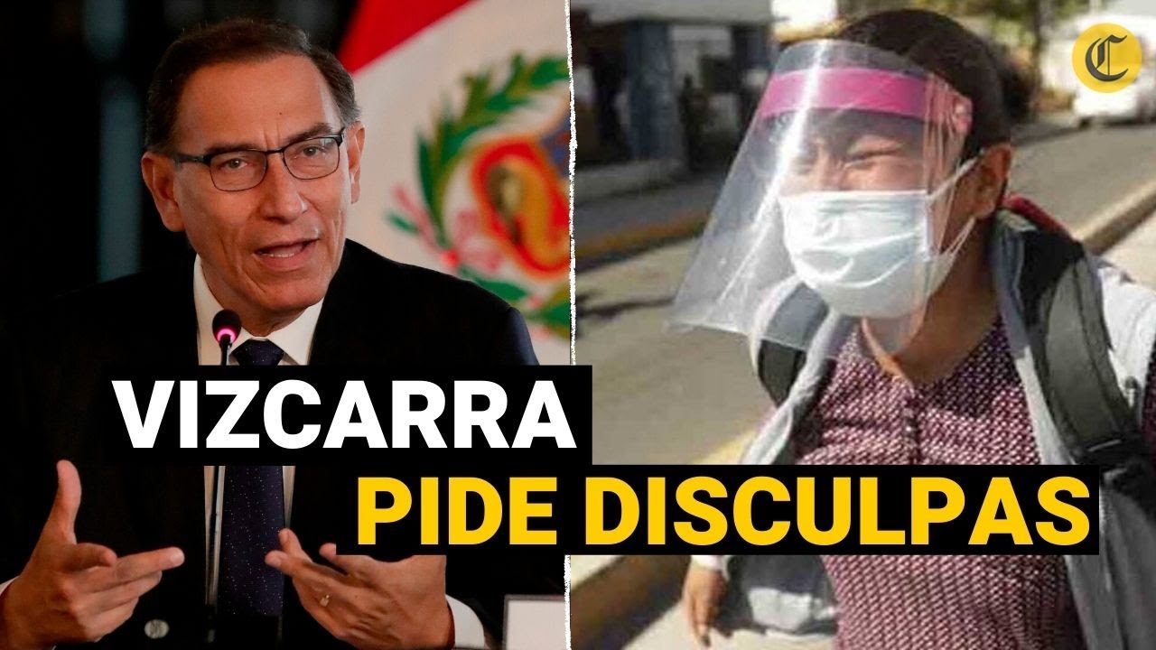Martín Vizcarra pide disculpas a Celia Capira, mujer que corrió detrás ...