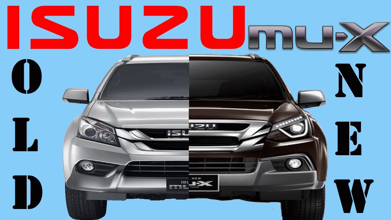 Old Isuzu MUX Vs New Isuzu MUX | 2017 - YouTube
