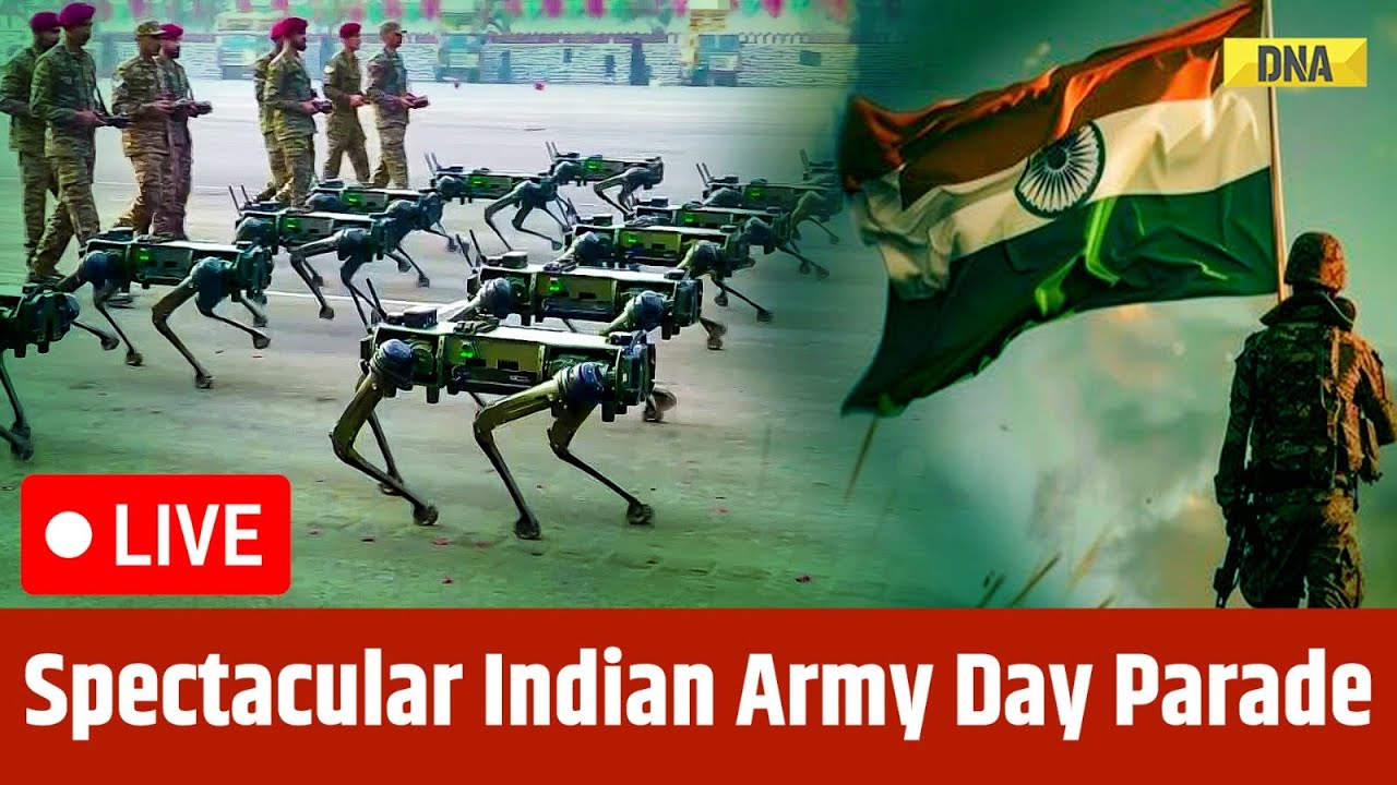 Army Day Parade 2025 LIVE: Indian Army | NCC | Agniveer | Indian Army ...