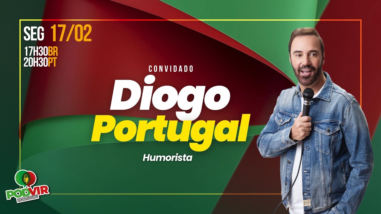 Diogo Portugal - Humorista - Stand up em Portugal - Live - YouTube