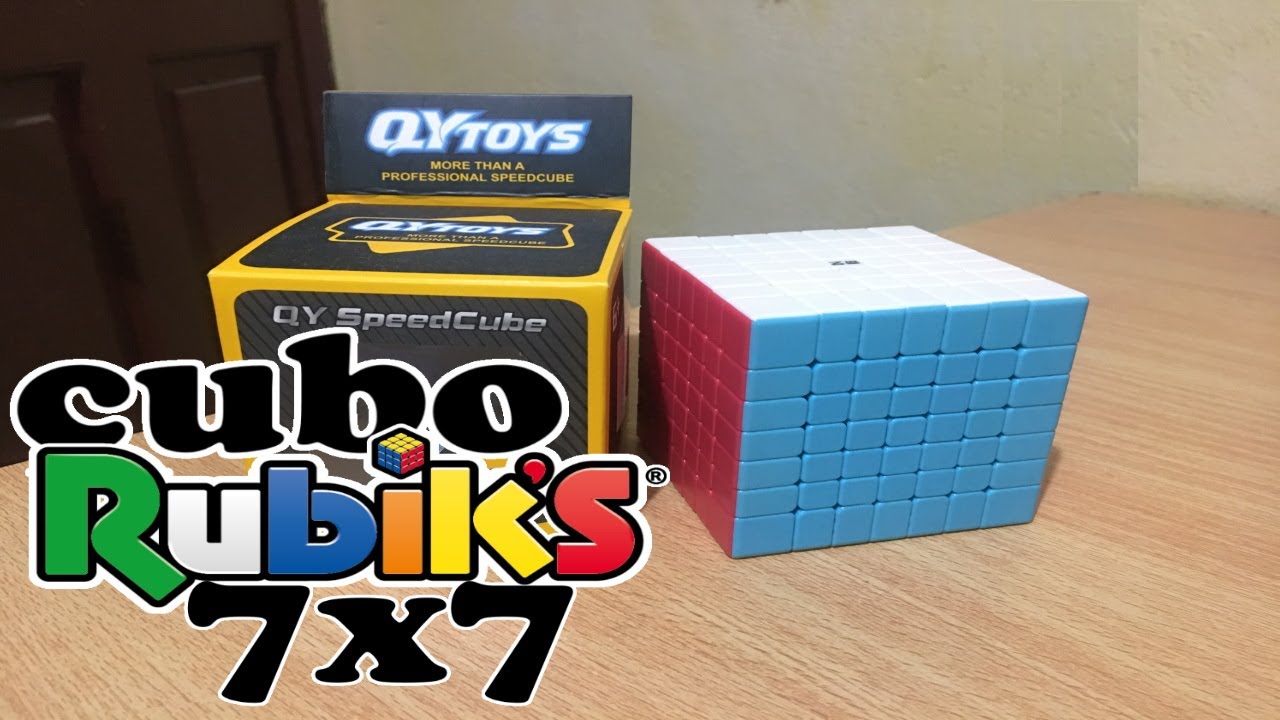 QY Toys Speed Cube 7x7 - YouTube