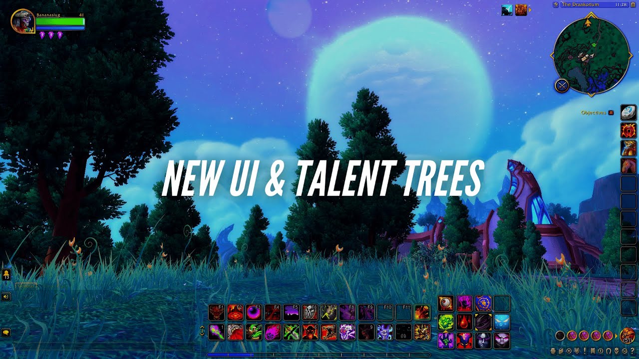 World of Warcraft 10.0: New UI/HUD and Talent Trees (World of Warcraft ...