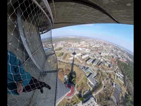 Naujoji TV bokštas stiklagrinė aikštelė