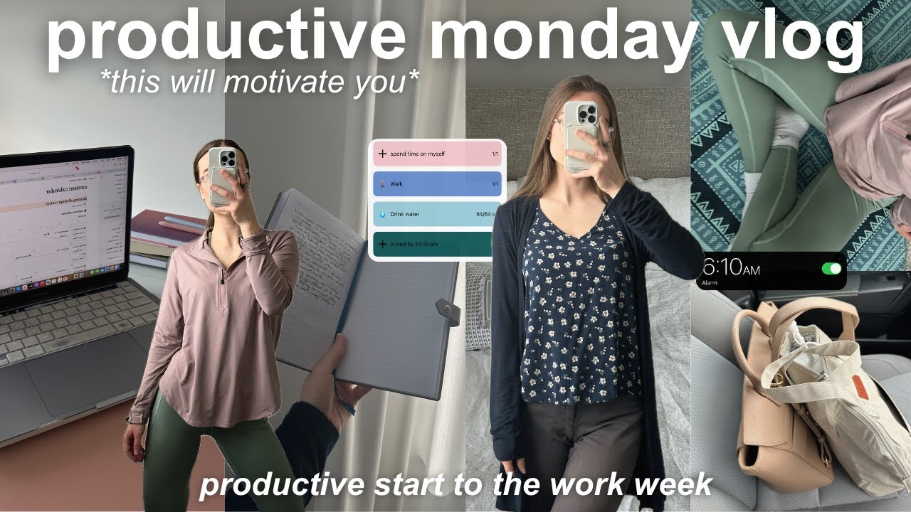 MONDAY MOTIVATION: starting the week strong, to-do lists, time ...