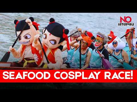 Hong Kong Rowers Dress As Seafood & Ne Zha For Epic Dragon Boat Festival | No Intervals
