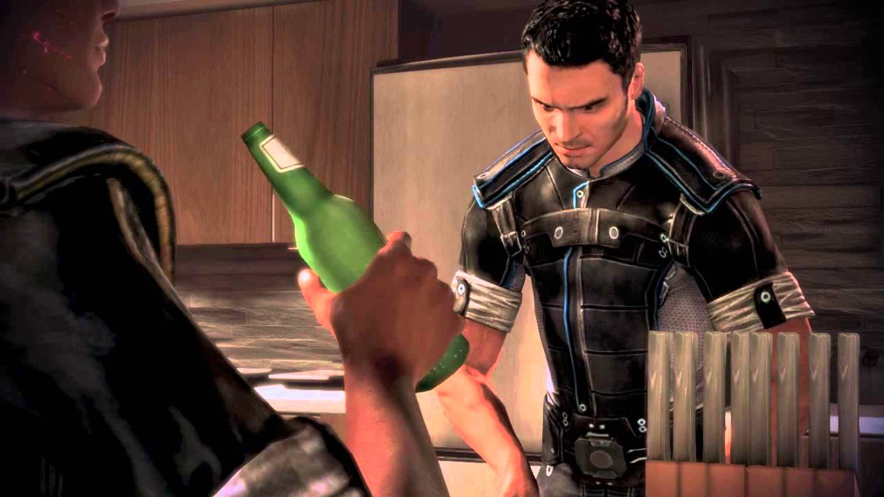 Mass Effect 3 Citadel DLC: Kaidan Cooking [Renegade] - YouTube