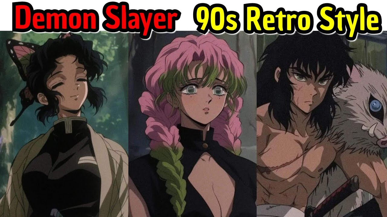 Demon Slayer in 90s Anime Style (Kimetsu no Yaiba) - YouTube
