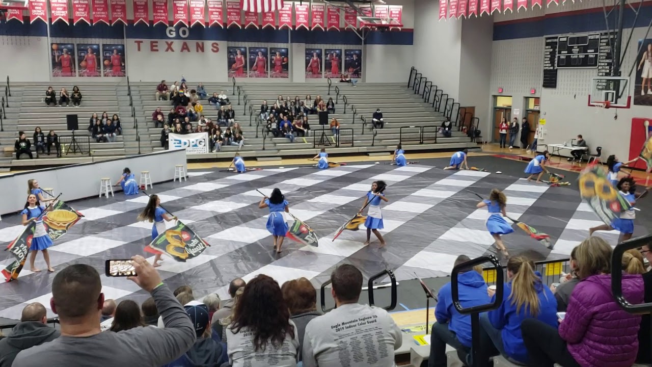 CTHS Winter Guard Competition Feb 16 at Northwest High School - YouTube