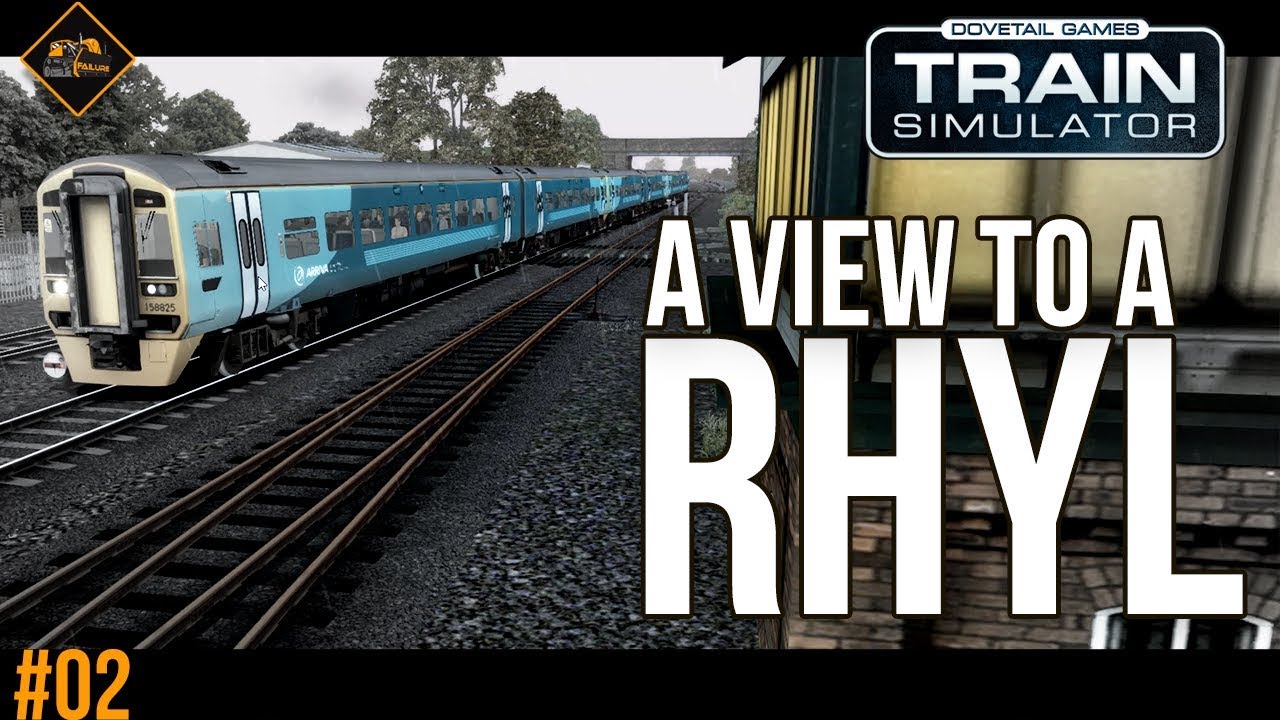 Train Simulator 2018 North Wales Coastal - Rhyl Gameplay with majestic ...
