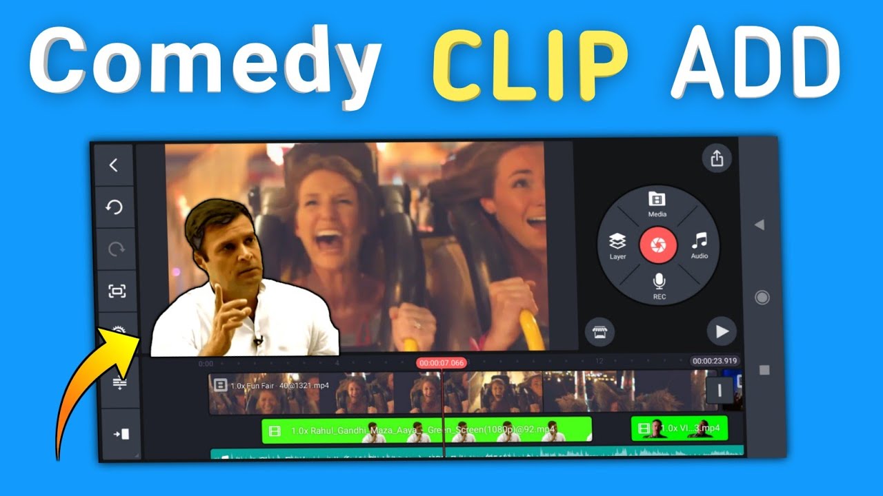 Video Me Comedy Clip Add Kaise Kare | How to add comedy clips in video ...