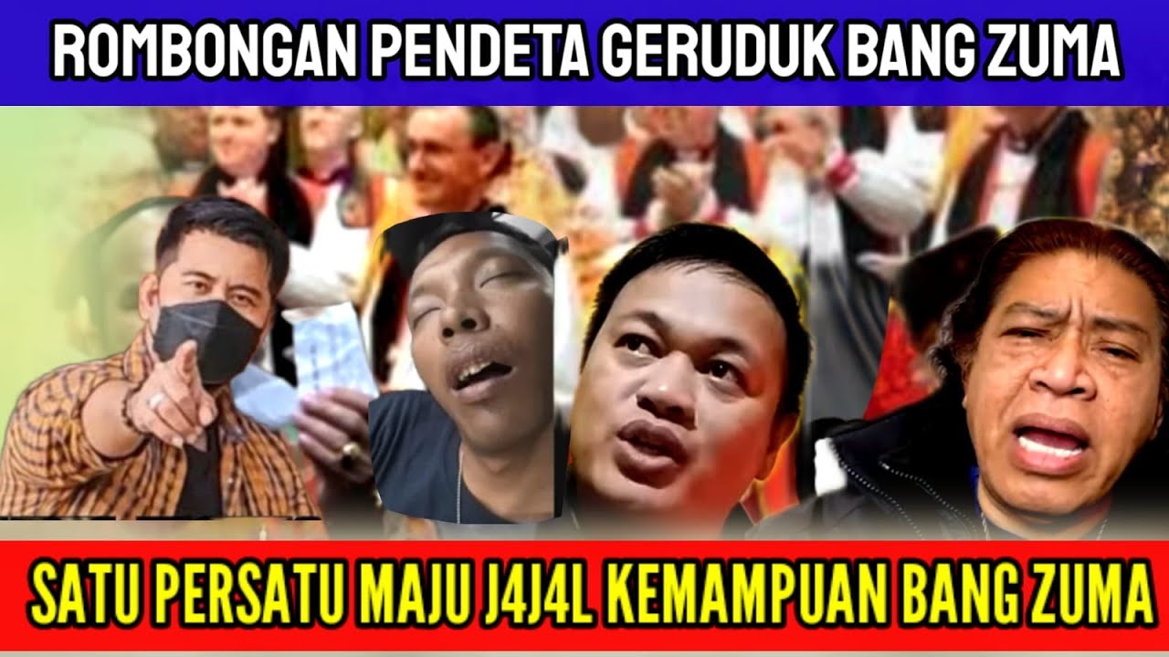 TEAM PENDETA GERUDUK BANG ZUMA MAJU SATU PER SATU PENASARAN PENGEN ...