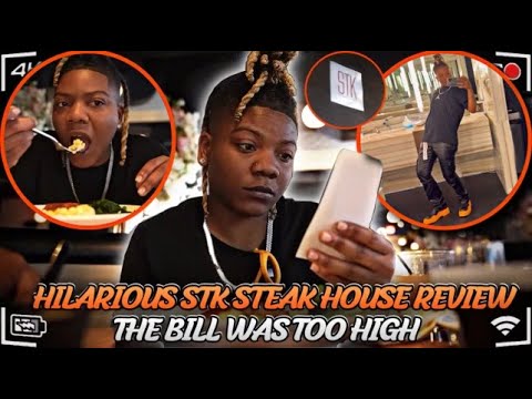 HILARIOUS Stk Steakhouse ATL Review | THE BILL WAS TOO HIGH - YouTube