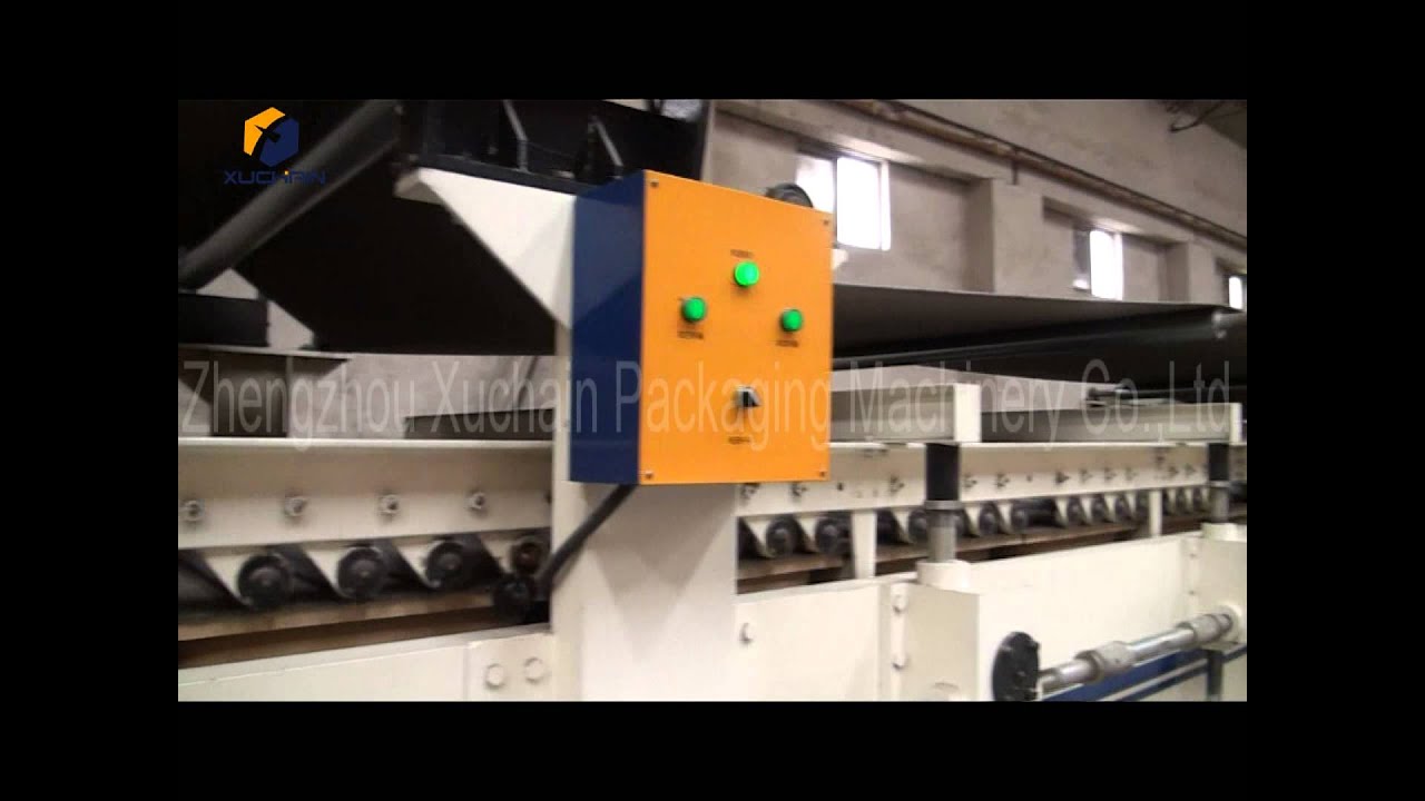 Double facer of corrugated paper board plant from Zhengzhou Xuchain ...