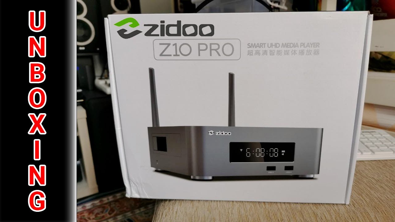 Zidoo Z10 Pro Unboxing and comaparison with Zappiti mini HDR - YouTube
