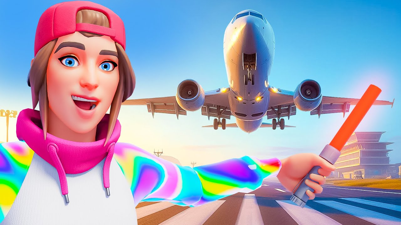 I Opened an Airport in Fortnite! - YouTube