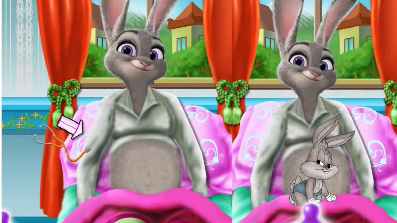 Newest Zootopia Baby Games w/ Judy Hopps Maternity Doctor Video Episode ...