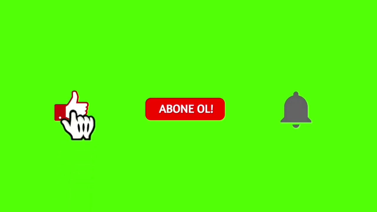 GREEN SCREEN ABONE OL ANİMASYONU #8 - YouTube