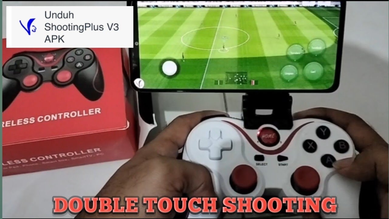 cara double touch shooting menggunakan gamepad - YouTube