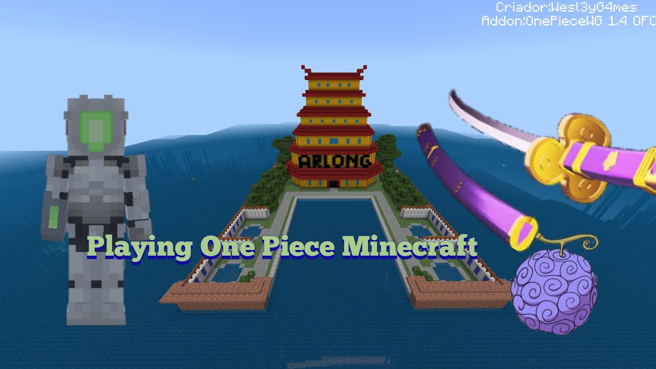 Trying Out Minecraft Survival One Piece Server - YouTube