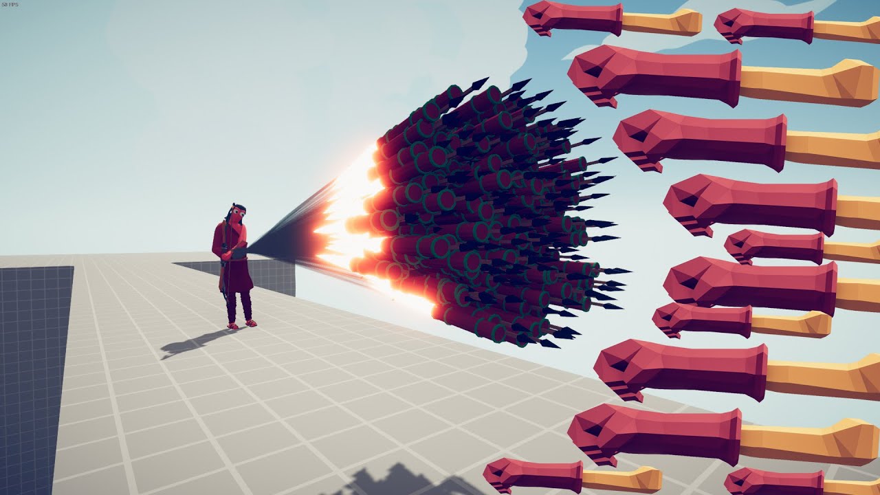 GOD FIREWORK ARCHER vs HIDDEN UNITS - Totally Accurate Battle Simulator ...