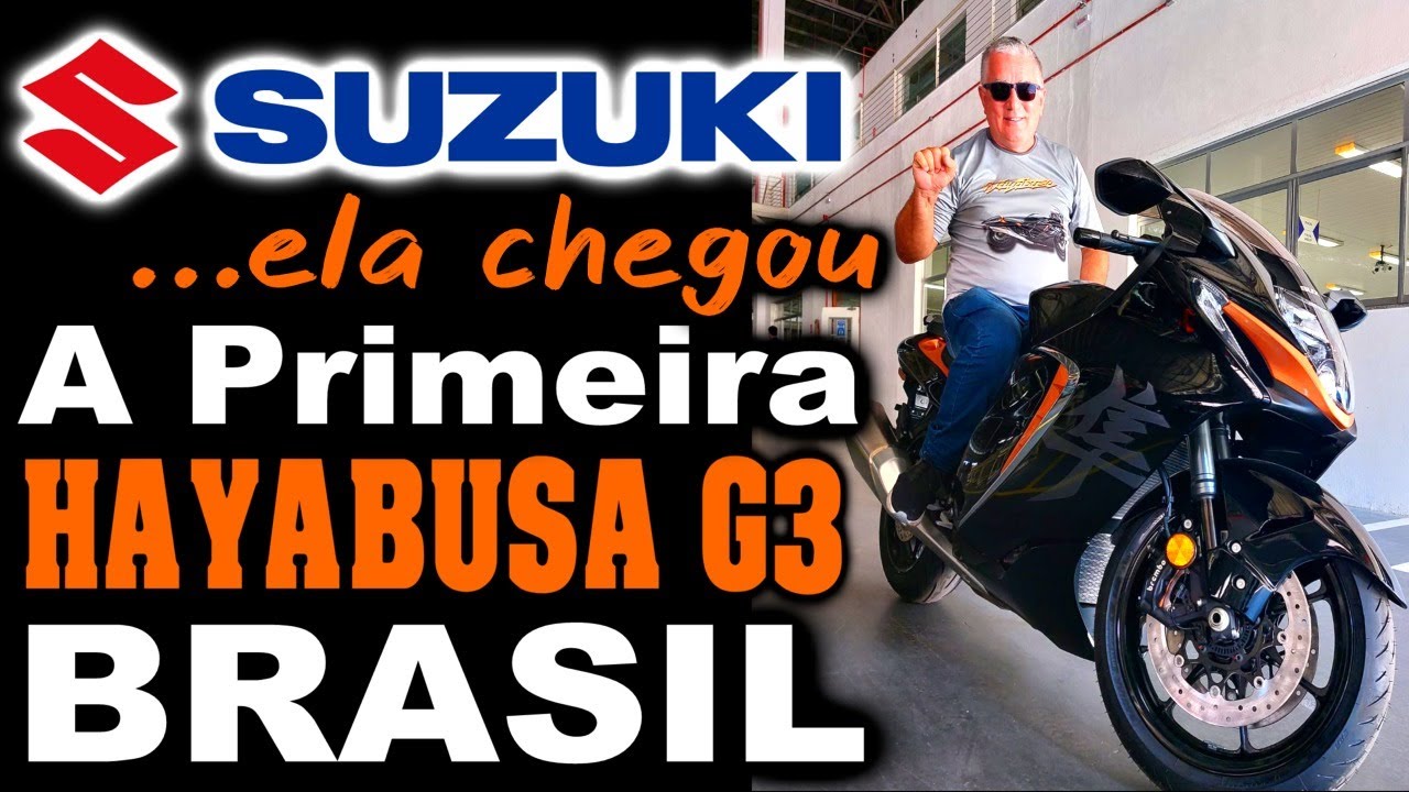 ENTREGA DA PRIMEIRA HAYABUSA G3 NO BRASIL - YouTube