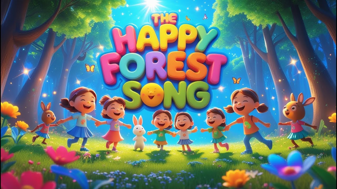 "The Happy Forest Song 🌳 | Fun Nursery Rhyme for Kids" - YouTube