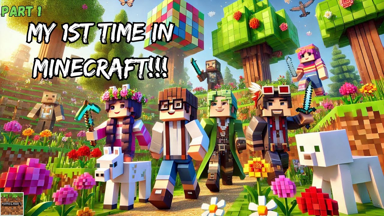 PENGALAMAN PERTAMA DI DUNIA MINECRAFT!!!! - MINECRAFT INDONESIA - PART ...