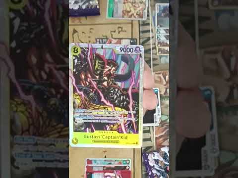 abrindo box da op10 de One piece tcg - YouTube