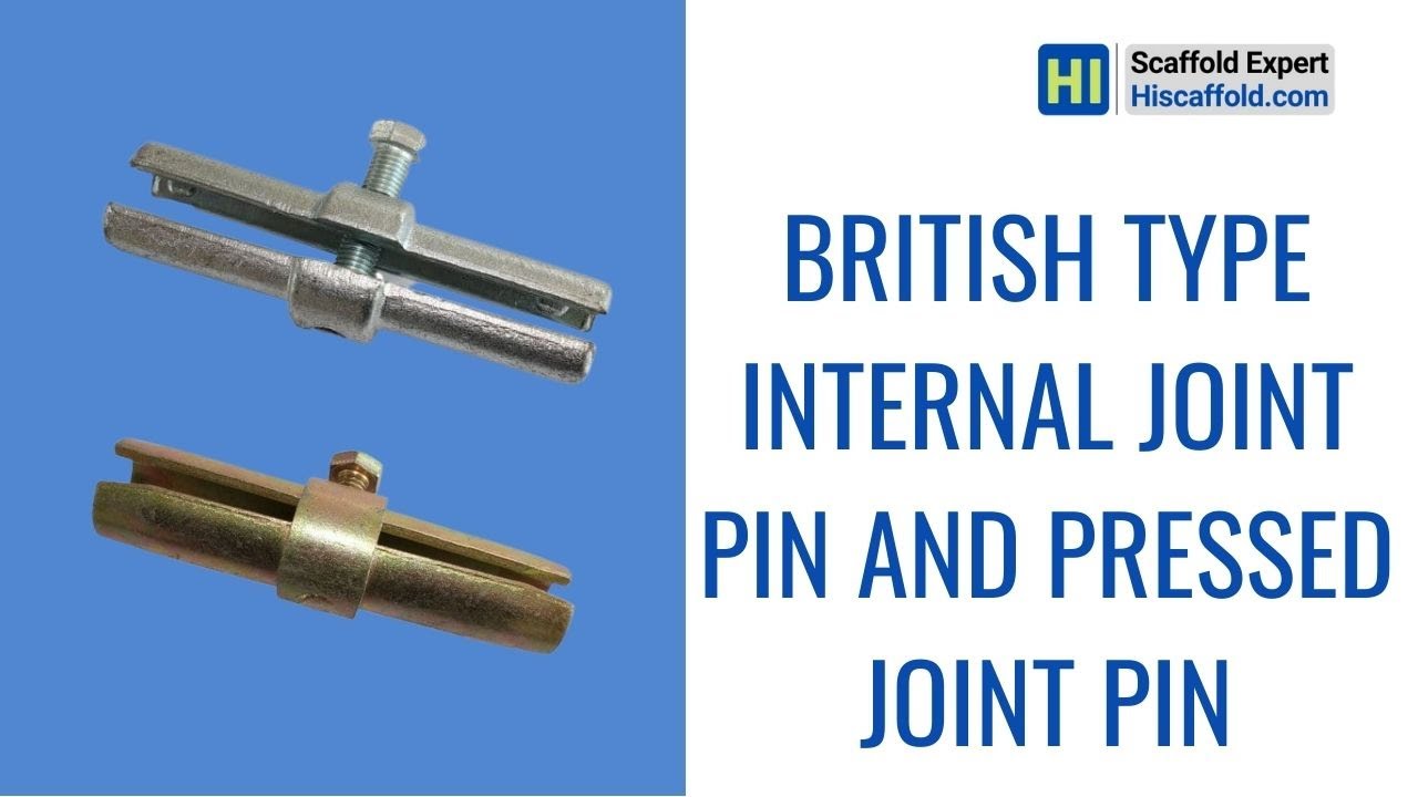scaffold internal joint pin products - YouTube