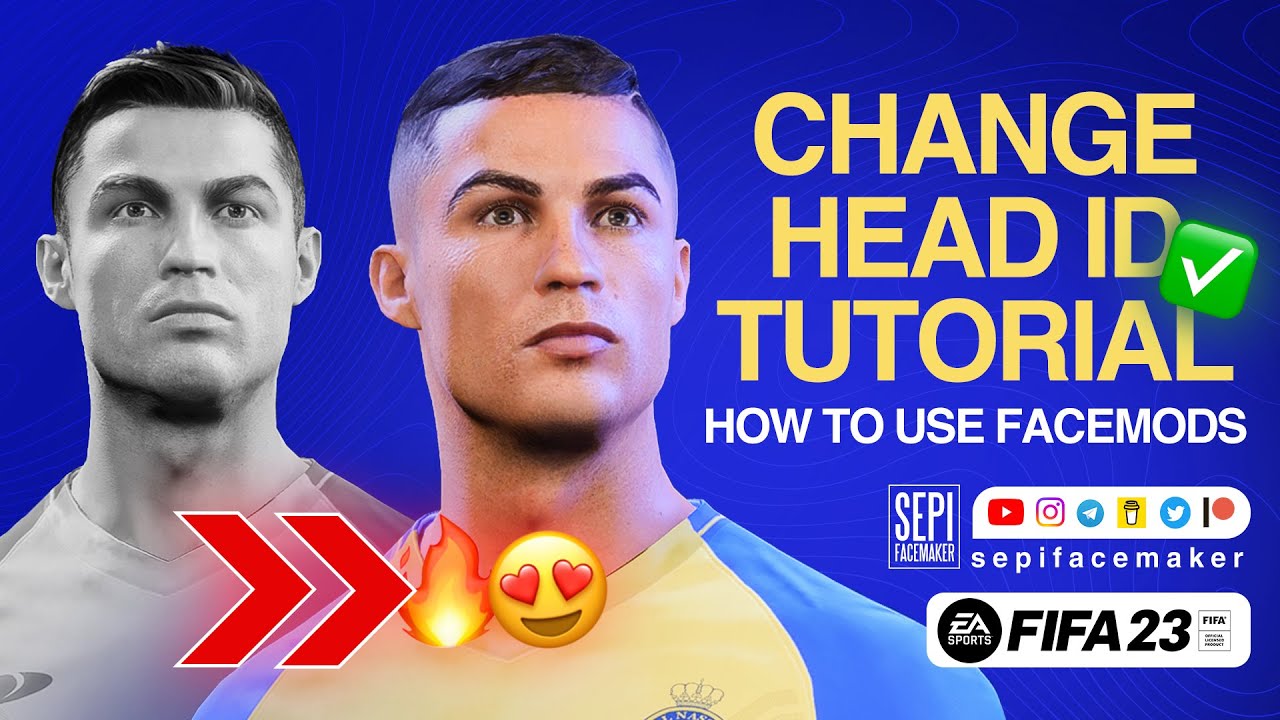How To Use Facemods (CHANGE HEAD ID TUTORIAL) - YouTube