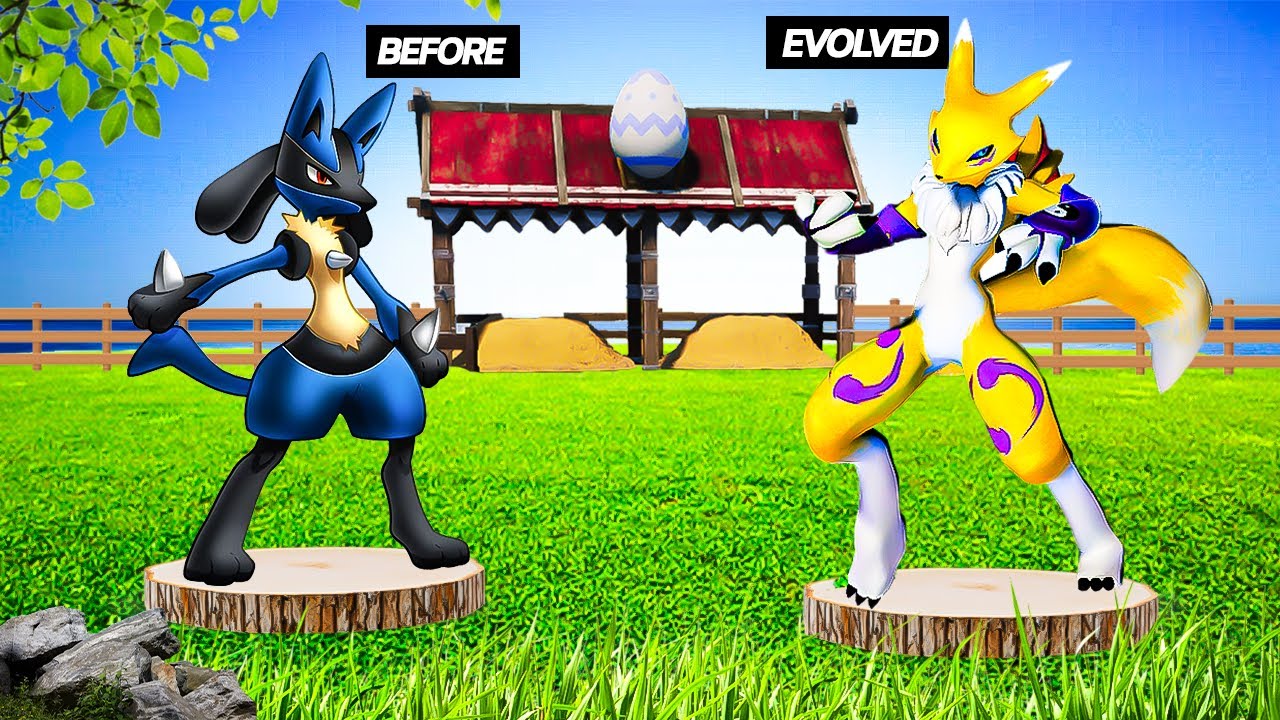 I EVOLVED MY LUCARIO TO GOD MEGA LUCARIO POKEMON | PALWOLD #59 - YouTube