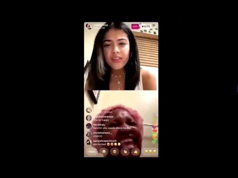 LovelyPeachesForever Flashes Malu Trevejo Her Kitty Yikes! UNDERAGE??