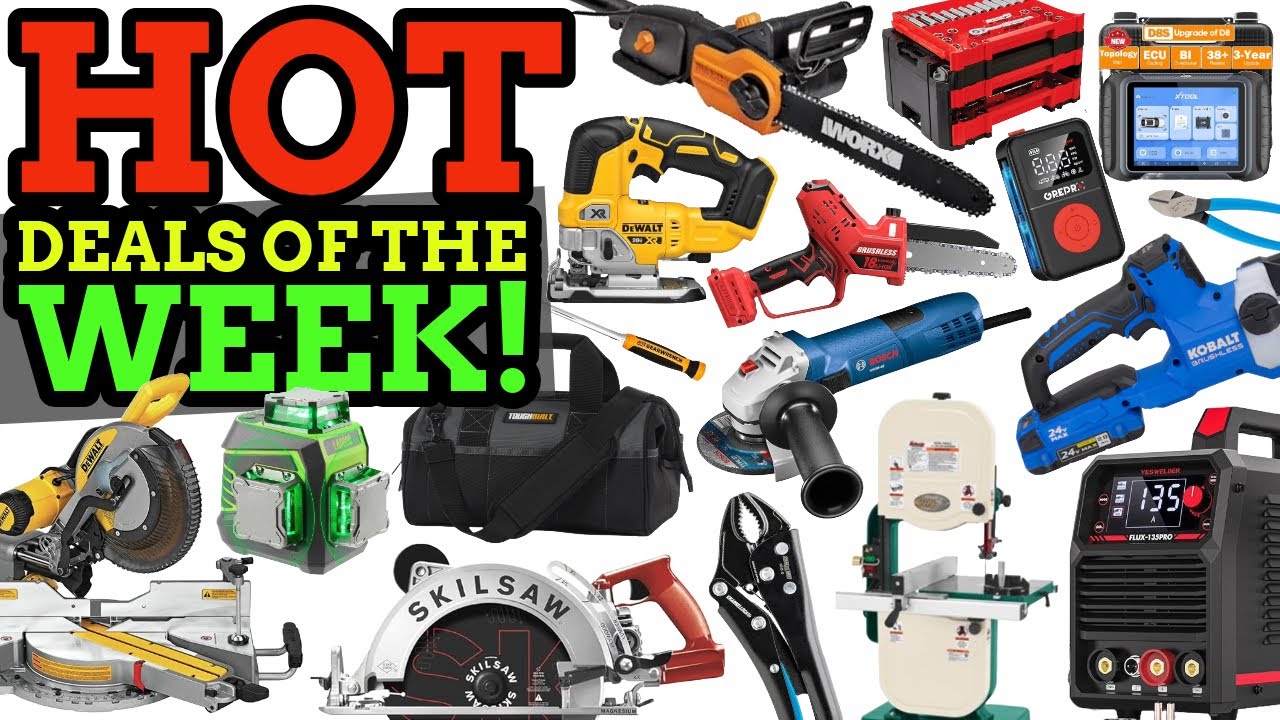 Hot Tool Deals of the Week & More! 6/24/24 #dotdotw - YouTube