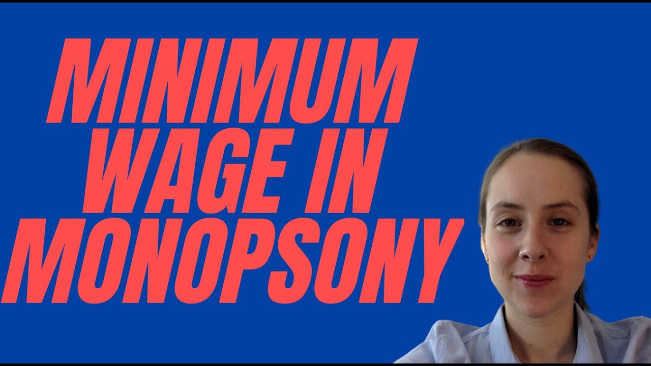 Minimum Wage and Monopsony A-Level Economics AQA OCR Edexcel Eduqas IB ...