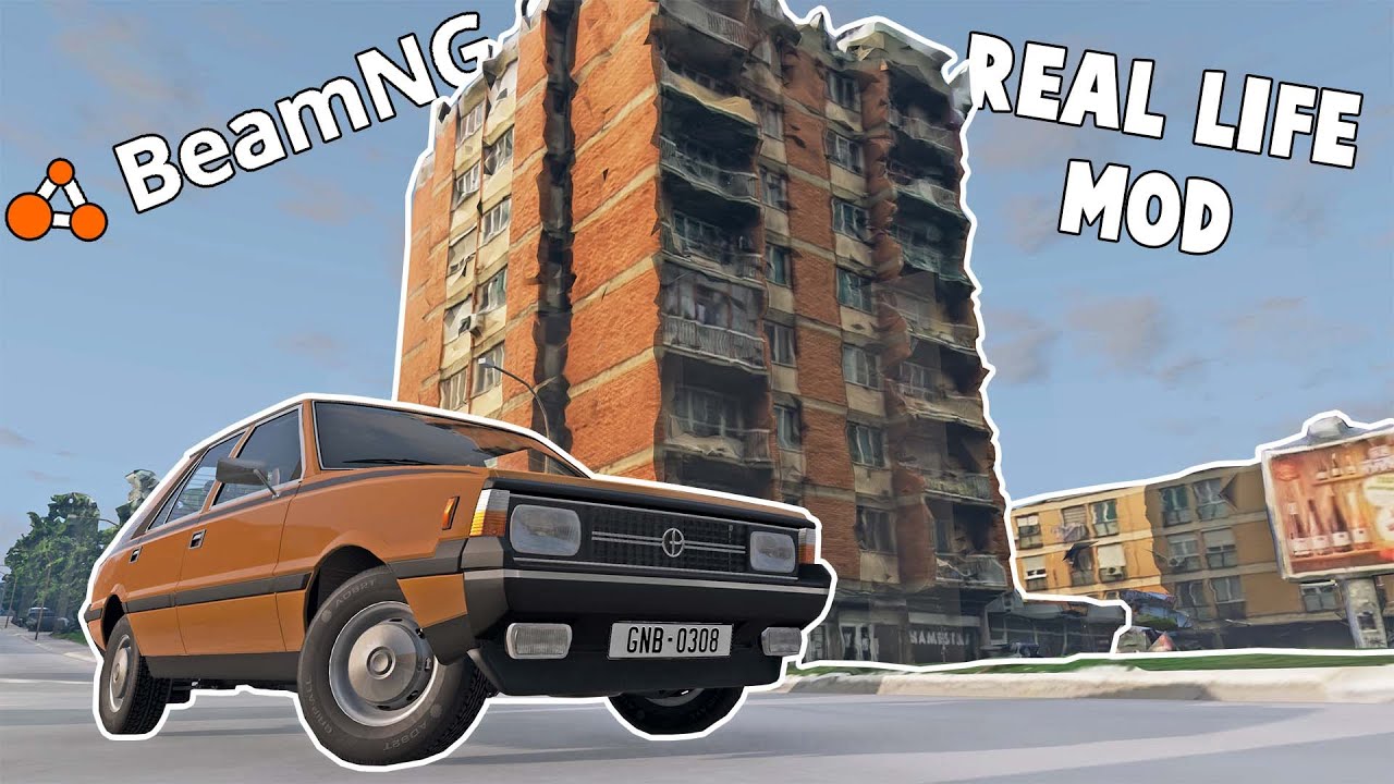 BeamNG.Drive 3D Photogrammetry Real Life Map Mod - YouTube
