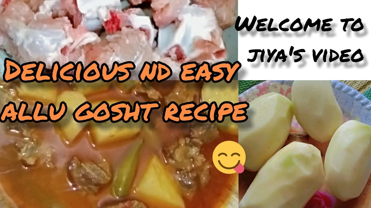 delicious nd easy Allu Gosht recipe# June 26, 2022 - YouTube