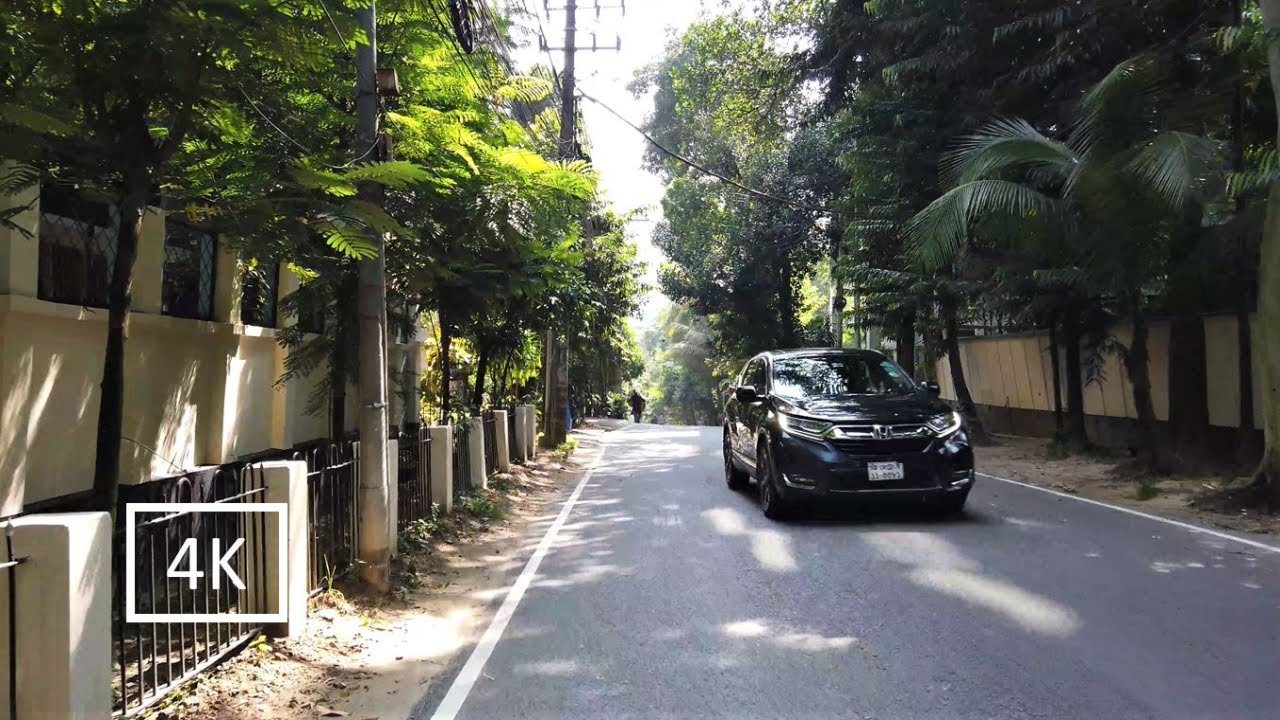 Khulshi Hills (Part-2) || Chattogram. 4K midday walking experience ...