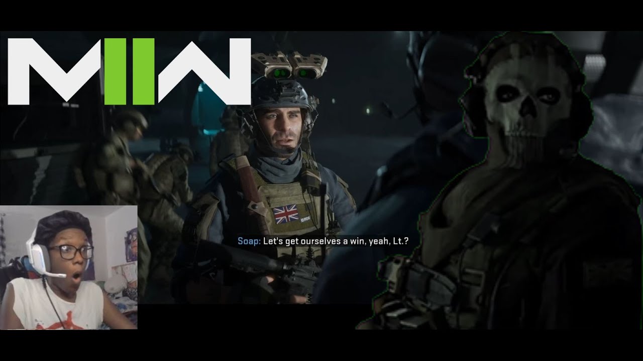 Playing Call of Duty for the 1st Time (MW2 Remake Campaign) - YouTube