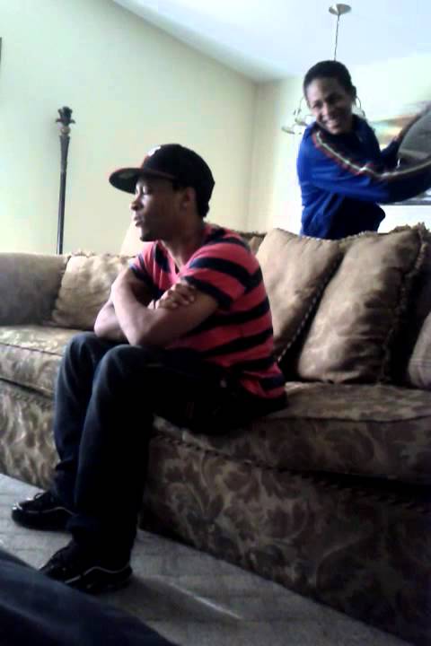 Baby powder pillow slap - YouTube